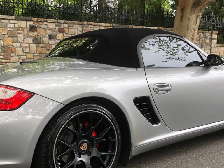 Porsche Boxster 987 soft top, produced in Haartz Twillfast RPC and ...