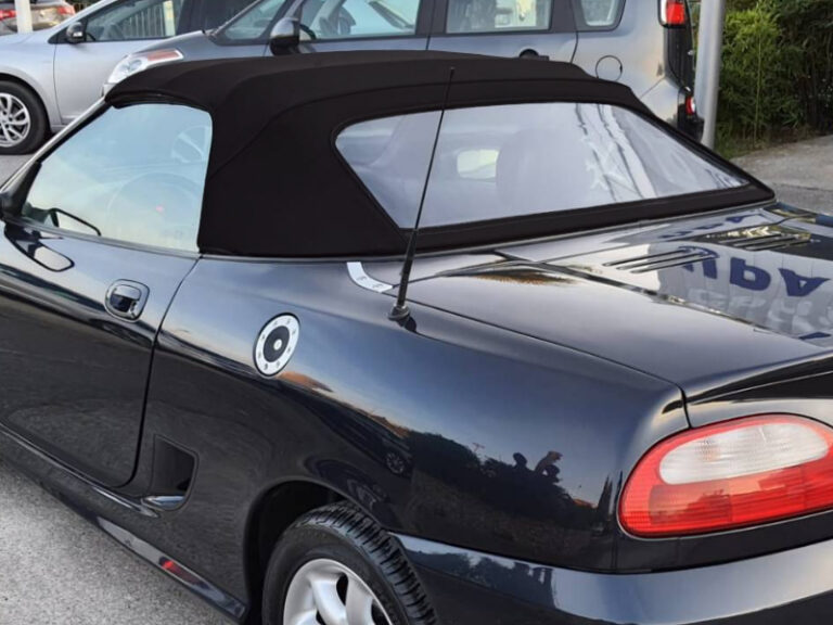 MG MG-F & TF plastic window only, produced in Haartz Stayfast Canvas ...