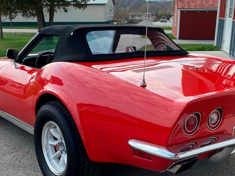 Chevrolet Corvette C3 soft top, produced in Haartz Single Texture Forté ...