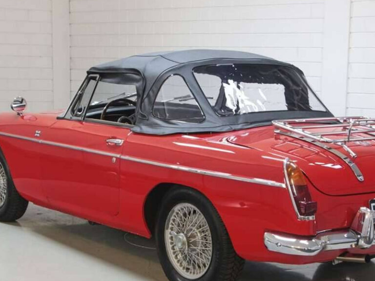 MG MG-B soft top, produced in Haartz Colonial Vinyl and comes with 3 ...