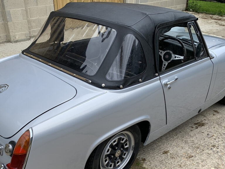 MG Midget MK III soft top, produced in Haartz Colonial Vinyl and comes ...