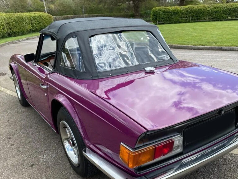 Triumph TR6 soft top, produced in Haartz Colonial Vinyl and comes with ...