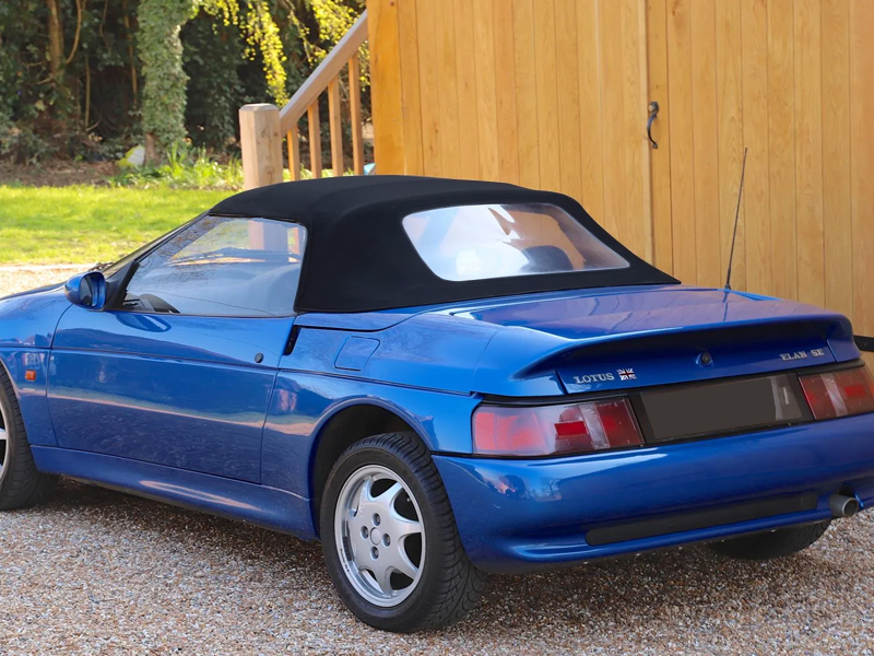 Lotus Elan soft top, produced in Haartz Stayfast Canvas and comes with ...