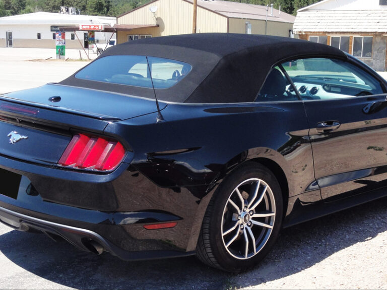 Ford Mustang soft top, produced in Haartz Twillfast RPC and comes with ...
