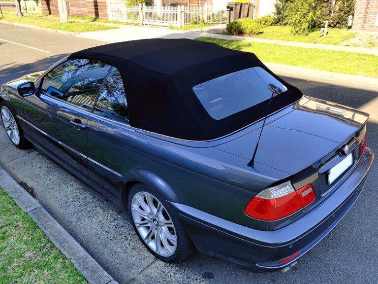 BMW 3 Series, 323ci, 325ci, 330ci & M3 - E46 soft top, produced in ...