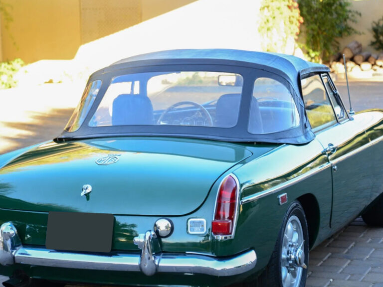 MG MG-B & MG-C soft top, produced in Haartz Colonial Vinyl and comes ...