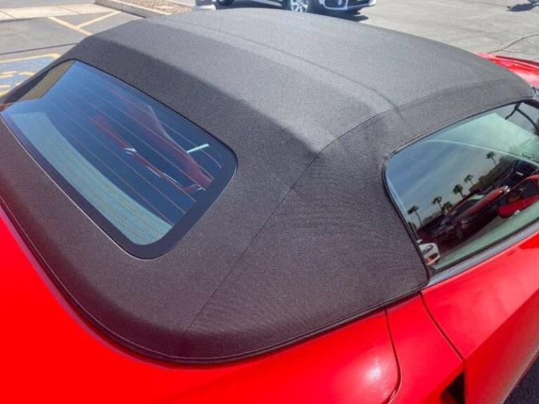 Chevrolet Corvette C7 soft top, produced in Haartz Twillfast RPC and ...